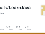 Github Sanals Learnjava To Learn Java