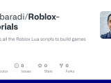 Github Ivanbaradi Roblox Tutorials Includes All The Roblox Lua
