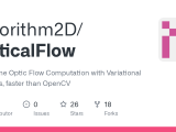 Github Algorithm2d Opticalflow Real Time Optic Flow Computation With