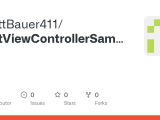 Github Scottbauer411 Splitviewcontrollersampleproject