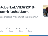 Github Danijobe Labview2018 Python Integration Example An Example Of