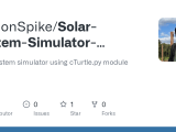 Github Lemonspike Solar System Simulator Python Solar System