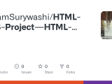 Github Paramsurywashi Html Css Project Html Css Project