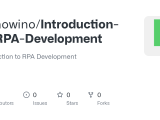 Github Johnowino Introduction To Rpa Development Introduction To Rpa