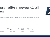 Github Powershellframeworkcollective Psmoduledevelopment Provides