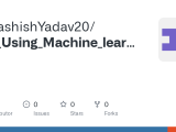Github Devashishyadav20 Ids Using Machine Learning