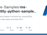 Ms Identity Python Samples Common Setup Py At Main Azure Samples Ms