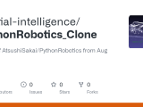 Github Spatial Intelligence Pythonrobotics Clone Clone Of