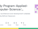 Github Study Program Applied Computer Science Software Architecture
