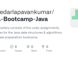 Github Cheedarlapavankumar Dsa Bootcamp Java This Repository