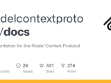 Github Modelcontextprotocol Docs Documentation For The Model Context