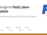 Github Fastjengine Fastj Java Template A Java Based Template Project