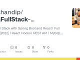 Github Prashandip Javafullstack Springboot Reacthooks 2022 Frontend