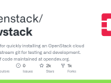Github Openstack Devstack System For Quickly Installing An Openstack