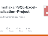 Github Sajalmohakar Sql Excel Visualisation Project Sql Excel