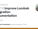 Improve Lombok Integration Documentation Issue 3374 Mapstruct