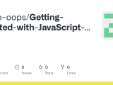 Github Sajin Oops Getting Started With Javascript Objects