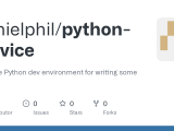 Github Danielphil Python Dev Environment A Simple Python Dev