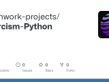 Github Teamwork Projects Exercism Python