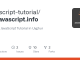 Github Javascript Tutorial Ug Javascript Info Modern Javascript