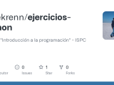 Github Fedekrenn Ejercicios Python Materia Introducción A La
