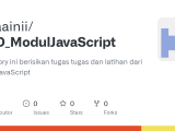 Github Fitriaainii Fwd Moduljavascript Repository Ini Berisikan