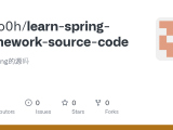 Github Oooo0h Learn Spring Framework Source Code 学习spring的源码