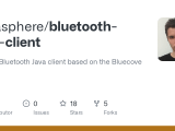 Github Aurasphere Bluetooth Java Client Simple Bluetooth Java Client