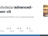 Github Alfredodeza Advanced Python Cli Create Advanced Python Clis