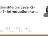 Github Carstensmartin Level 2 Task 1 Introduction To Java