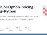 Github Azamjm Option Pricing Using Python Implemented A Multi Step