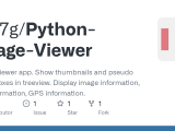 Github Juu7g Python Image Viewer Image Viewer App Show Thumbnails