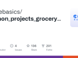 Pull Requests Codebasics Python Projects Grocery Webapp Github