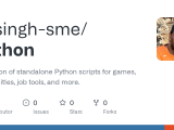 Github Pksingh Sme Python Collection Of Standalone Python Scripts