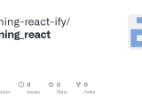 Github Learning React Ify Learning React