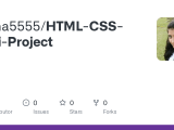 Github Astha5555 Html Css Mini Project