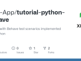 Github Xray App Tutorial Python Behave Tutorial With Behave Test