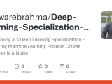 Github Softwarebrahma Deep Learning Specialization Structuring