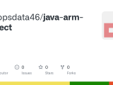 Github Devopsdata46 Java Arm Project Test