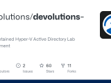 Github Devolutions Devolutions Labs Self Contained Hyper V Active