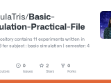 Github Nebulatris Basic Simulation Practical File This Repository