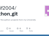 Github Egrif2004 Python Git Some Of The Python Projects From My