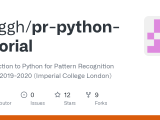 Github Guiggh Pr Python Tutorial Introduction To Python For Pattern