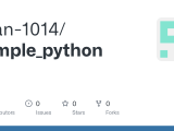 Github Evan 1014 Sample Python