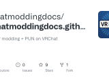 Github Vrchatmoddingdocs Vrchatmoddingdocs Github Io Docs For