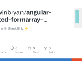 Github Ordwinbryan Angular Nested Formarray Dynamic Forms Nbbeia
