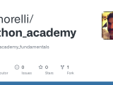 Github Jpmorelli Python Academy Python Academy Fundamentals