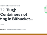 Bug Testcontainers Not Starting In Bitbucket Pipeline Issue 6072