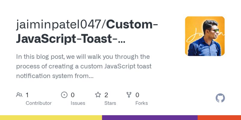 Github Rekiichan Toastrfornotification Simple Javascript Toast - Artistic High Resolution Ocean Images | Free Download
