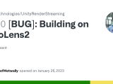 Bug Building On Hololens2 Issue 850 Unity Technologies